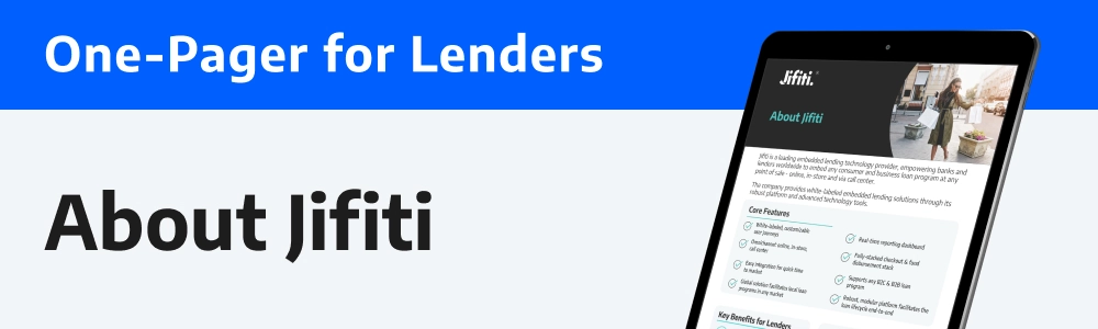 About Jifiti for Lenders - Embedded Lending Solutions White-Labeled ...